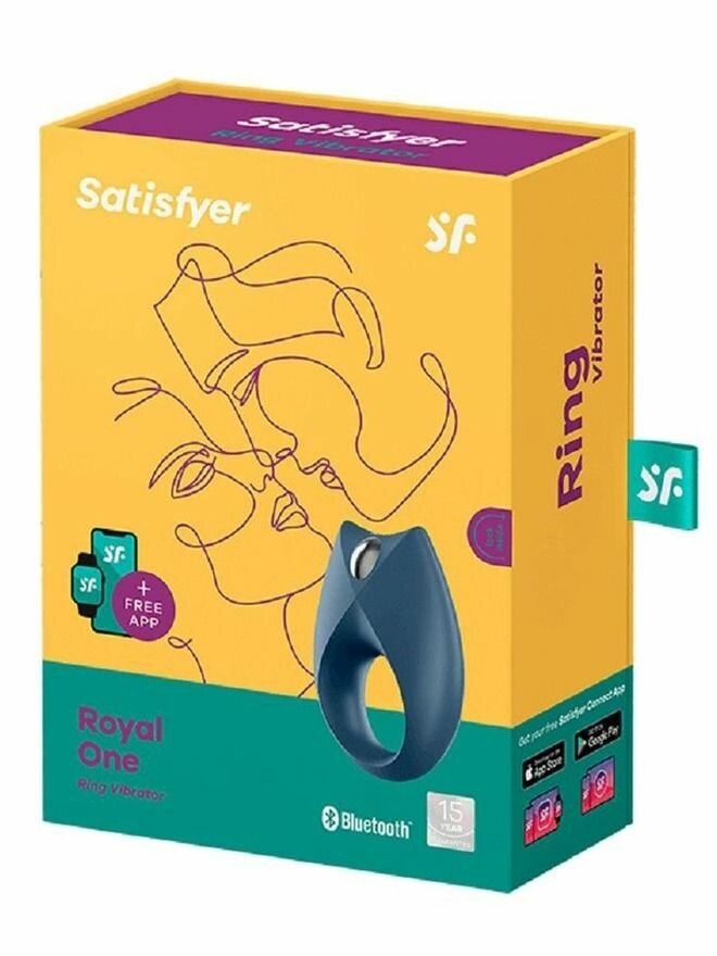 Satisfyer Royal One, кольцо эрекционное, с подключением к приложению