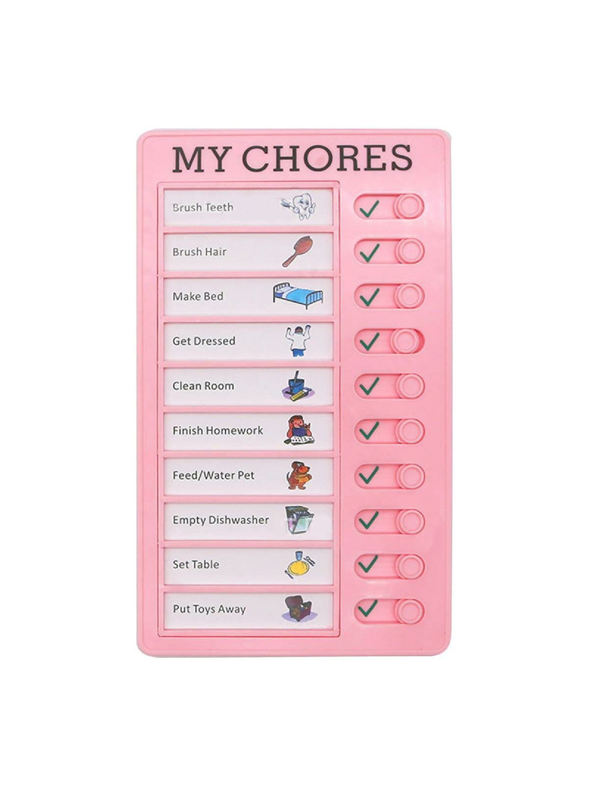 Регулируемая настенная доска для ежедневного контроля для домашнего ухода за пожилыми людьми