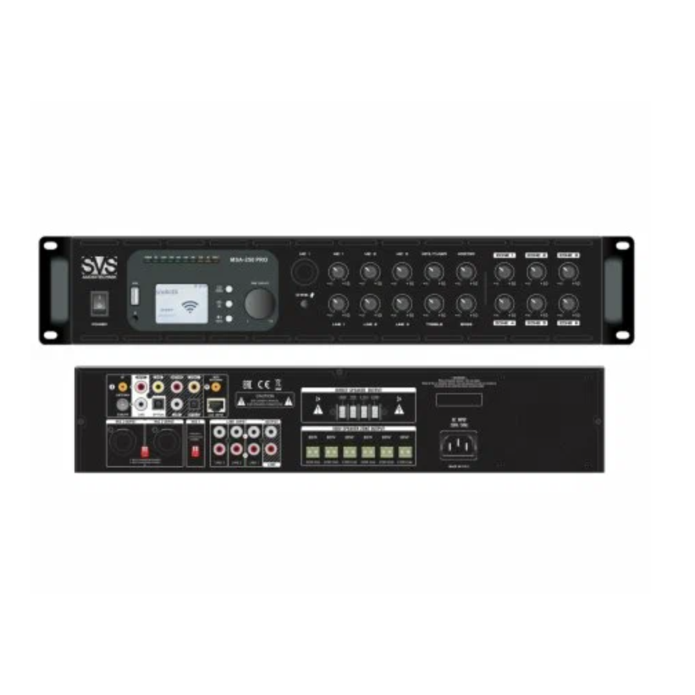 Микшер-усилитель SVS Audiotechnik MSA-250 PRO