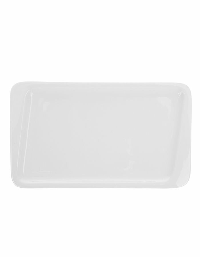 Блюдо прямоугольное Sam&Squito Quadro, фарфор, 35x21 см