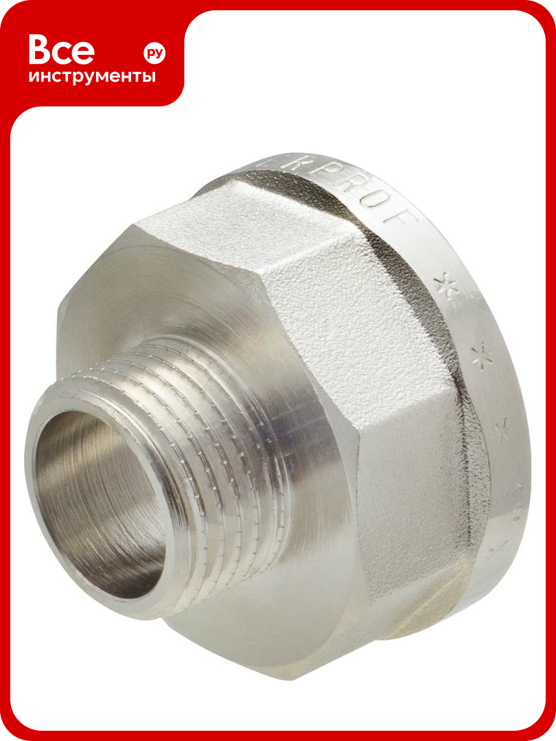 Переходник с ребордой 1" х 1/2" в/н MPF ИС.072192