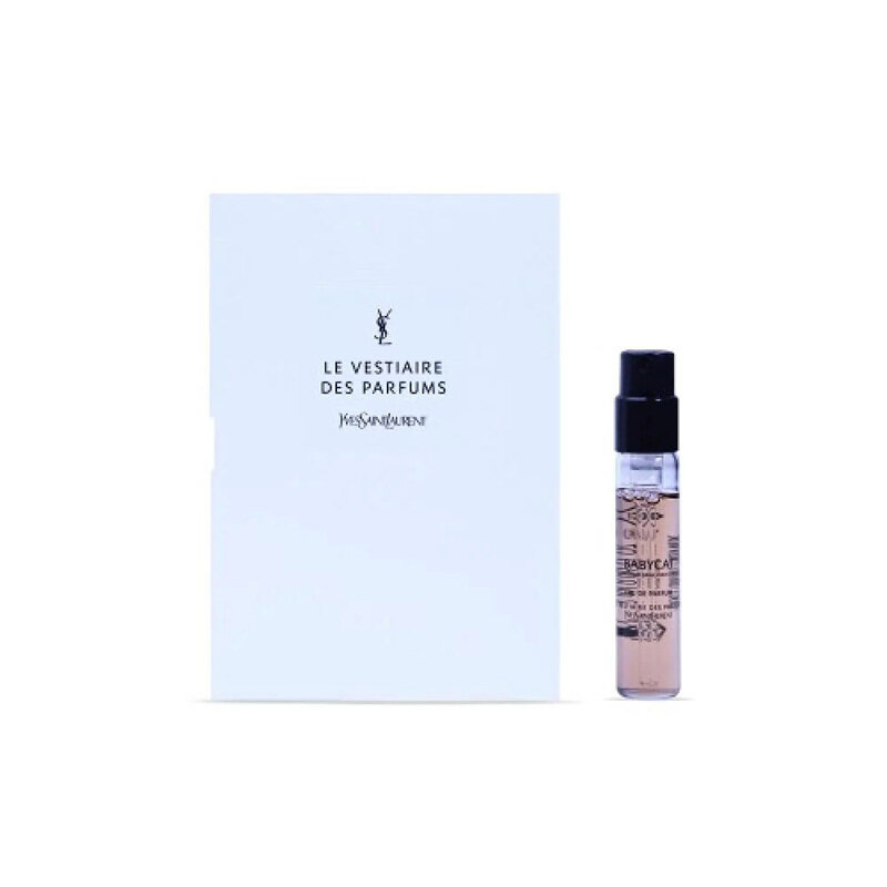 Парфюмерная вода Yves Saint Laurent Vestiaire Babycat миниатюра 2 мл / Пробник Ив Сен Лоран Вестиар Бебикэт / Котёнок