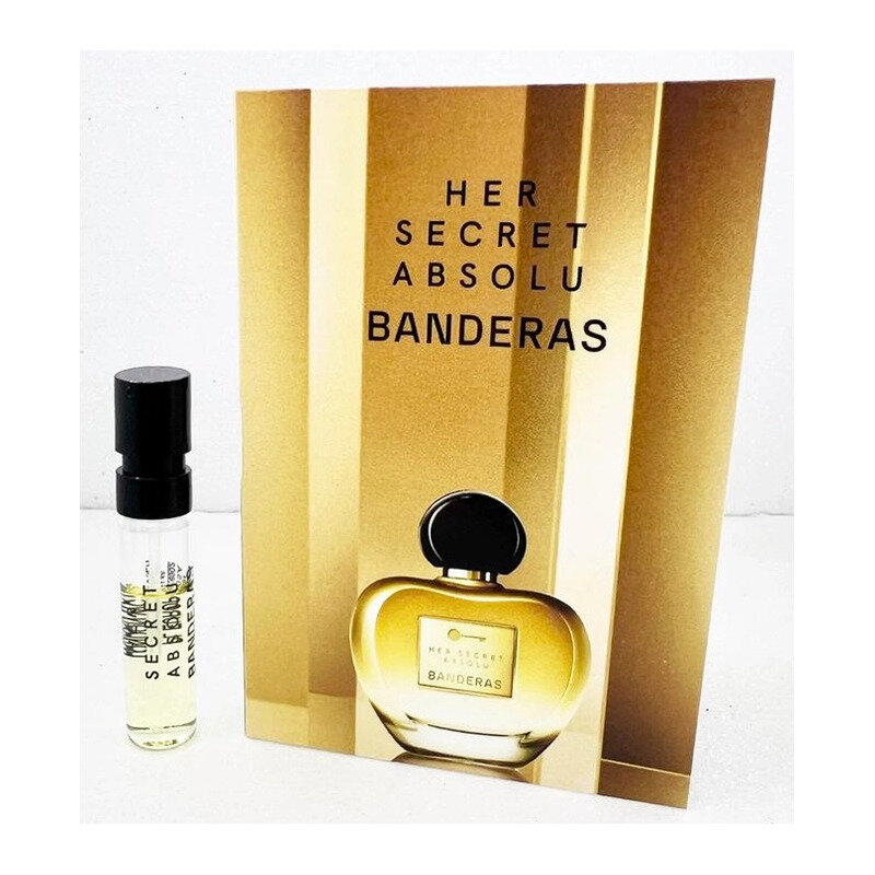 Парфюмерная вода Antonio Banderas Her Secret Absolu миниатюра 1.5 мл / Пробник духов Антонио Бандерос Хе Сикрет Абсолю