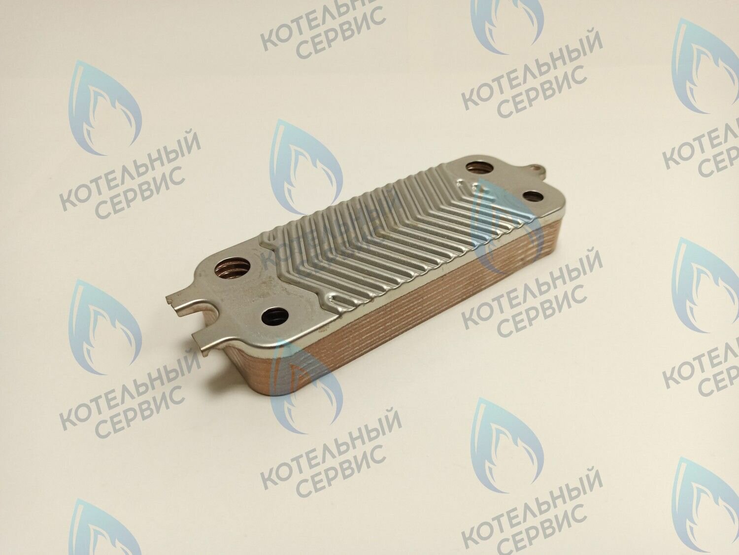 Теплообменник ГВС вторичный 12 пластин BOSCH WBN2000/WBN6000 12/18C, BUDERUS U072 18 (87186446230)