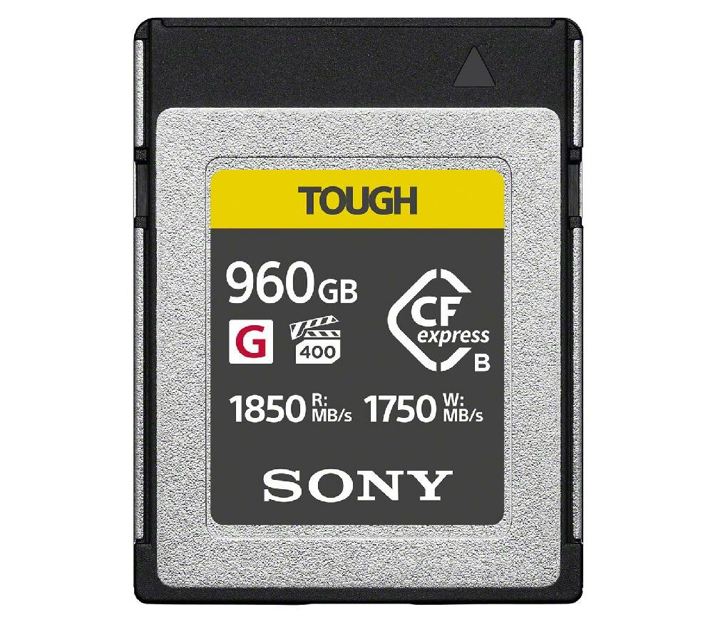 Карта памяти Sony Tough CFexpress Type B 960GB R1850/W1750MB/s (CEB-G960T)