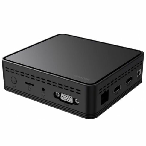 Мини-ПК Digma Mini Office (DPCN-4BXW01) черный - Intel Celeron N4020, ядра: 2 x 1,1 ГГц, 4 ГБ, Intel UHD Graphics 600, SSD 256 ГБ, Windows 11 Pro