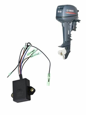 Блок управления зажиганием на лодочный мотор YAMAHA 9.9-15л. с 2Т и его аналогов / Коммутатор ПЛМ