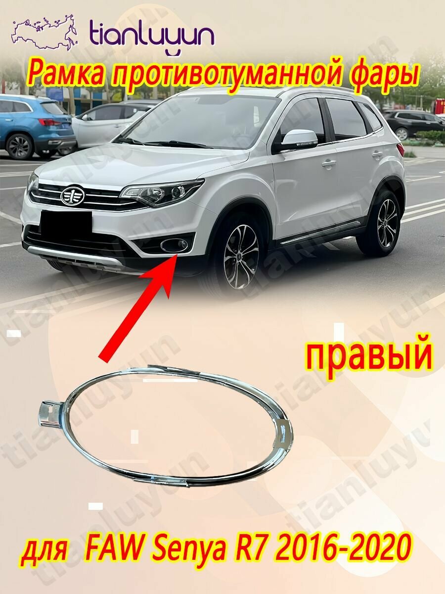 Накладка на автомобиль на фары, 1 шт.