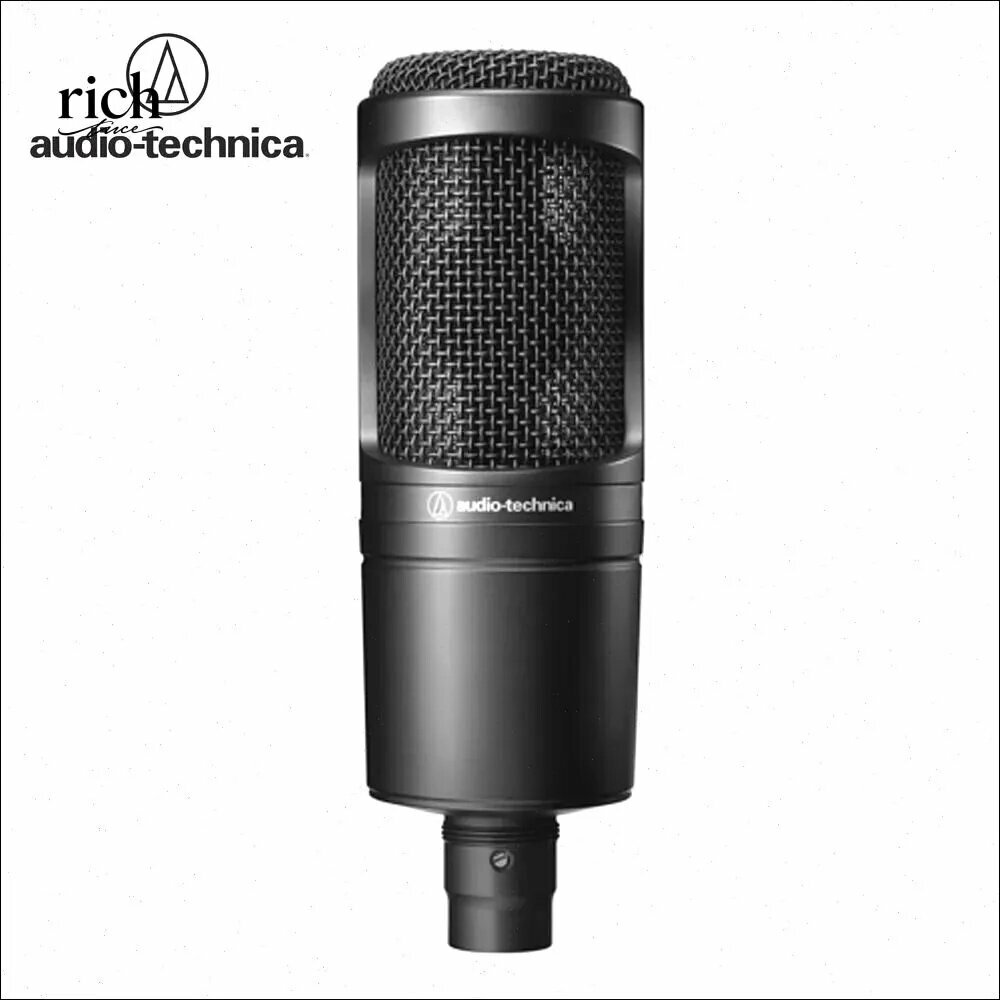 Микрофон студийный AT2020, серый