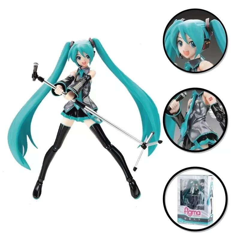 Фигурка Hatsune Miku Project DIVA Arcade Future Tone - ABS пластик, Зеленый, На подставке — фото 1