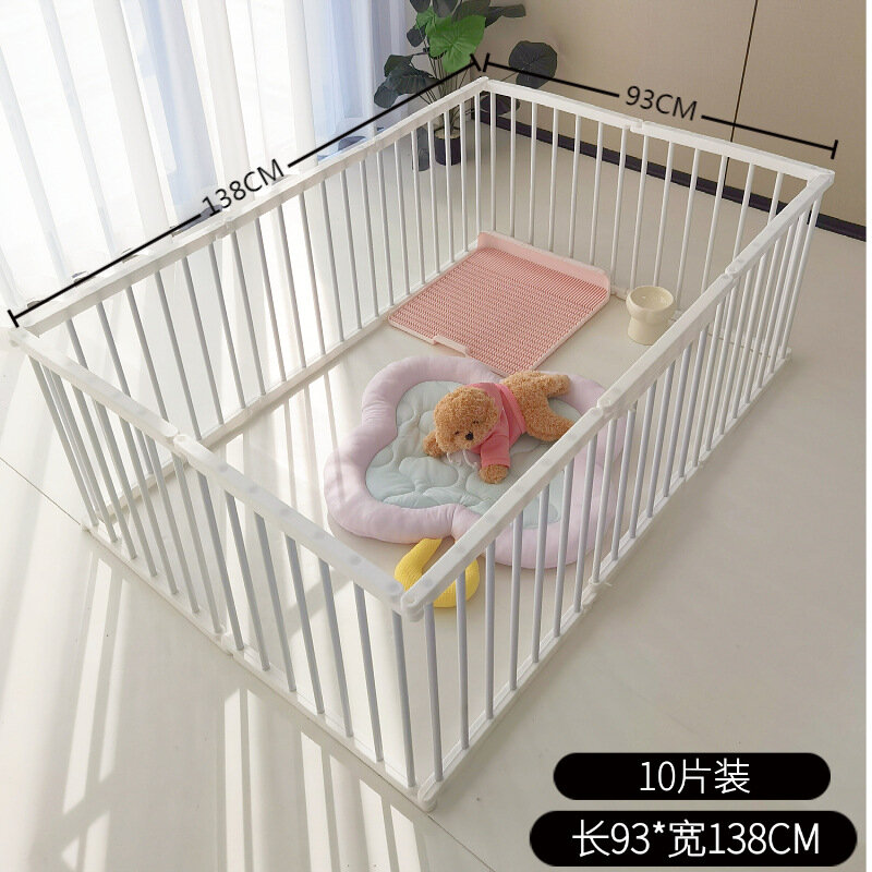 Милый маленький забор для домашних животных, клетка для собак, клетка для кроликов, барьер для собак малого и среднего размера, свободно комбинируемый и расширяемый