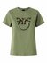Футболка Pinko, размер 40, greyish green