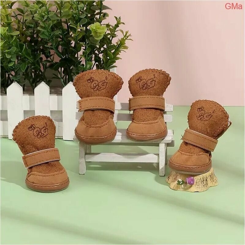 Домашние собачьи снегоступы зимняя обувь