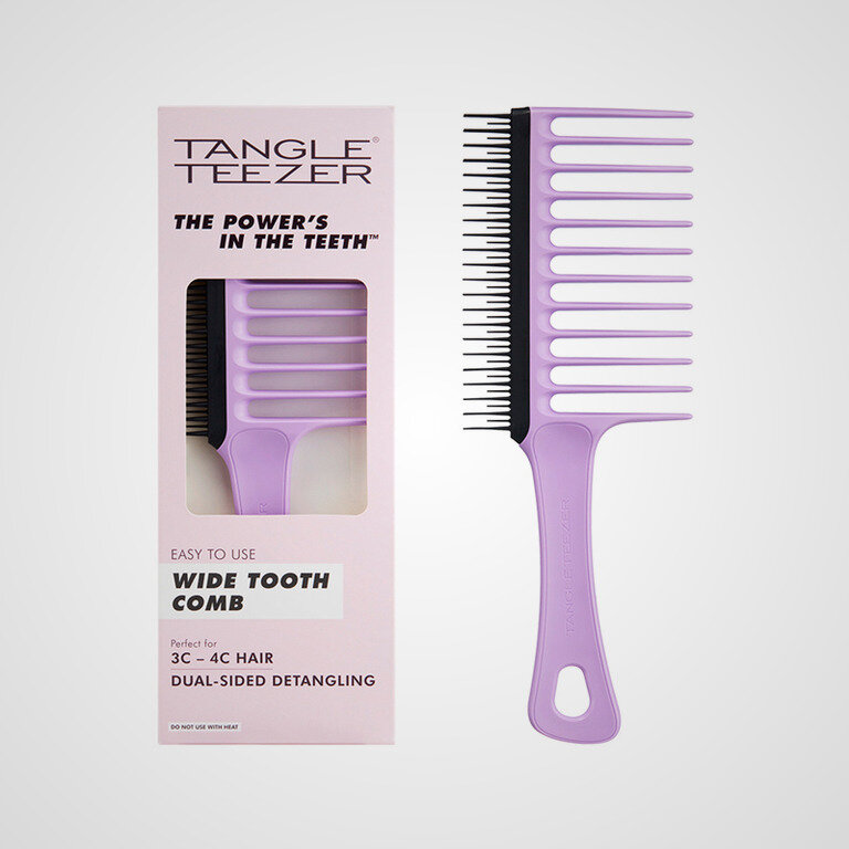 Расческа-гребень Wide Tooth Comb Purple Passion Tangle Teezer Wide Tooth Comb Purple Passion Расческа 1 шт