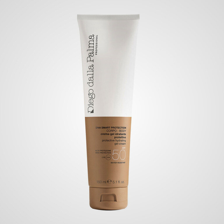 Солнцезащитный гель - крем для тела SPF50 150 мл DIEGO DALLA PALMA Protective hydrating gel-cream SPF 50 Крем 150 мл