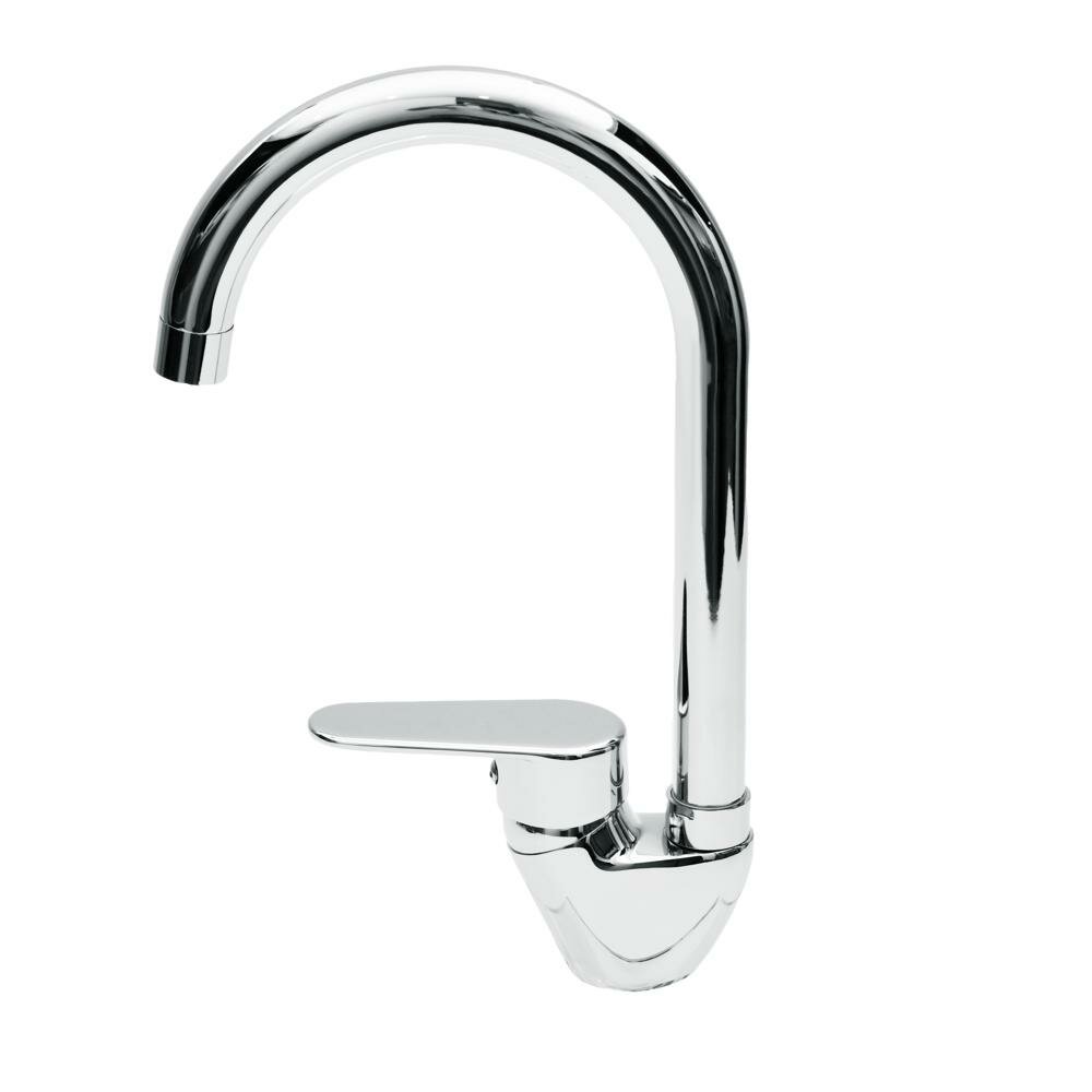 Смеситель для кухни Osgard Helena высота 21 см латунь цвет хром