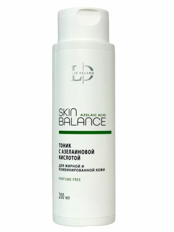 Liv Delano Тоник для лица Skin Balance с азелаиновой кислотой 200 мл