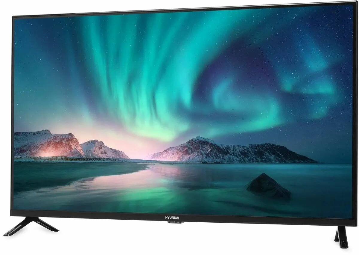 40" Телевизор Hyundai H-LED40BS5002 FULL HD, черный, смарт ТВ, Android TV