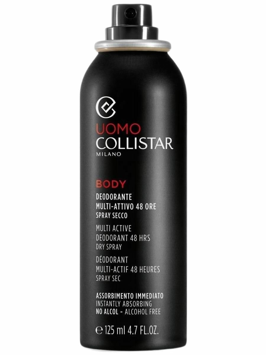 Collistar - Men Multi-Active Deodorant, 48ч, Дезодорант-спрей, 125мл — фото 1