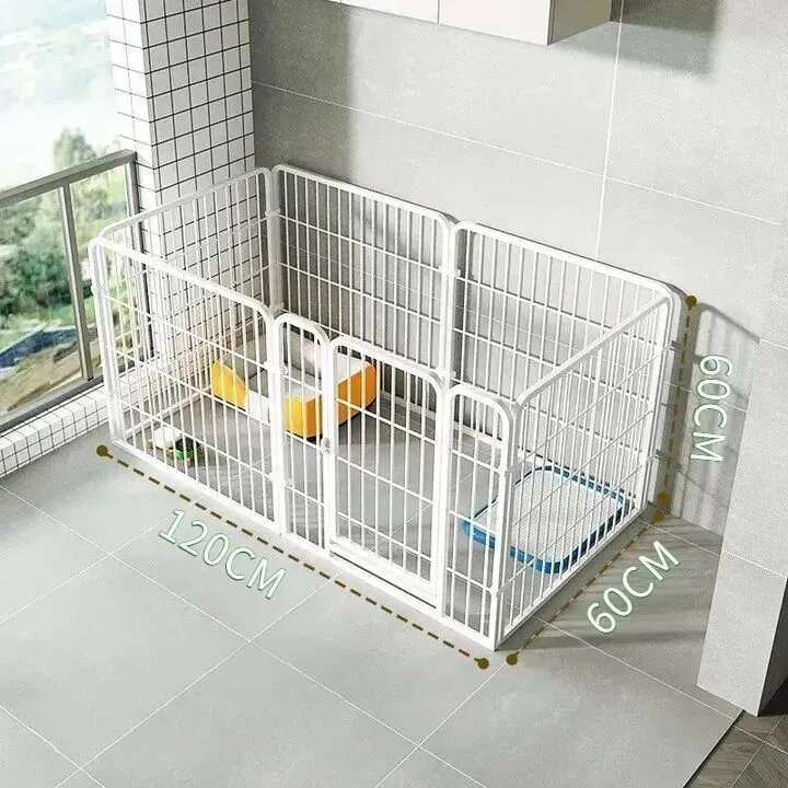 Клетка для собак/подходит для собак мелких и средних размеров/железный материал/