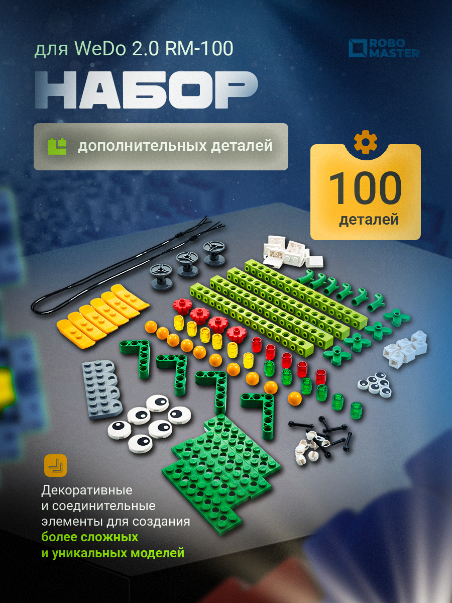 Ресурсный набор декоративных и соединительных деталей RM-100