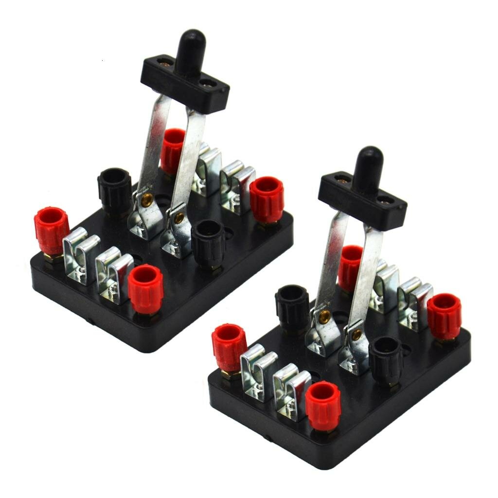 Двухполюсный двухпозиционный выключатель