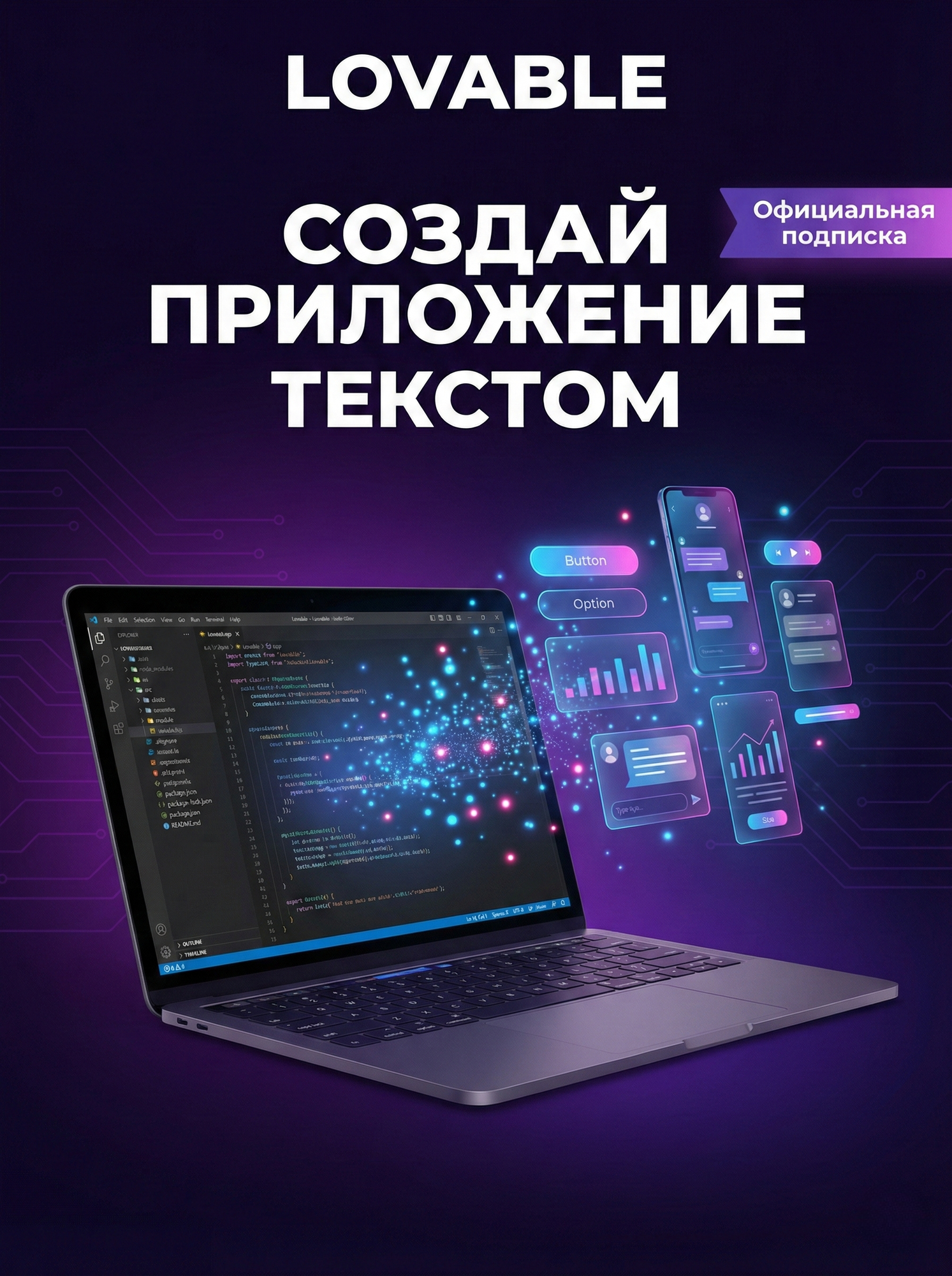 Подписка Lovable Business 1 месяц — активация официальной подписки ловабле бизнес