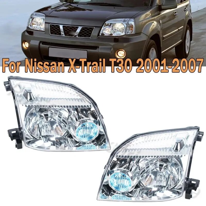 Фары автомобильные, 2 шт, арт. Nissan X-Trail Xtrail T30 2001-2007