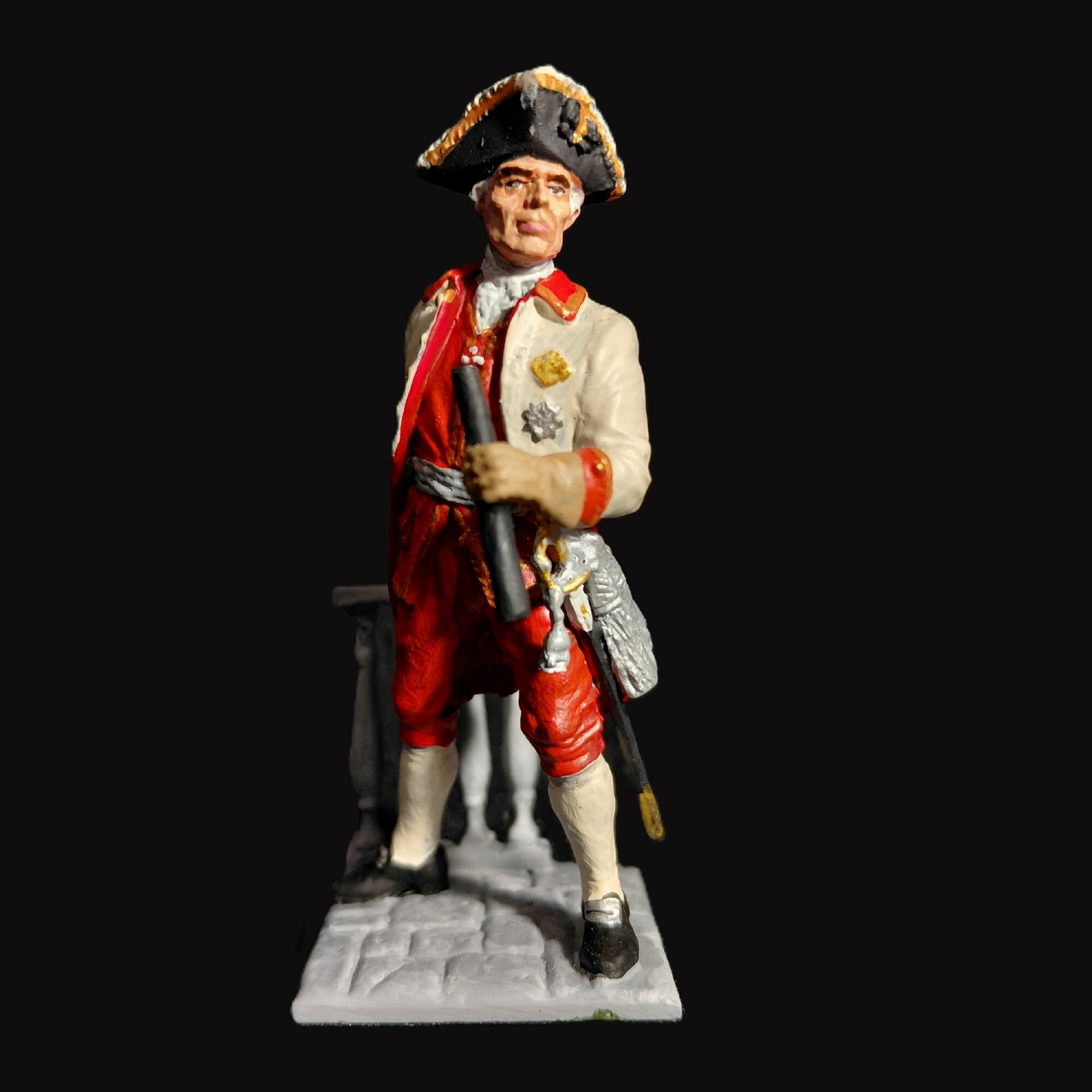 Оловянная фигура "Адмирал Ушаков Ф. Ф. 1745-1817 г."
