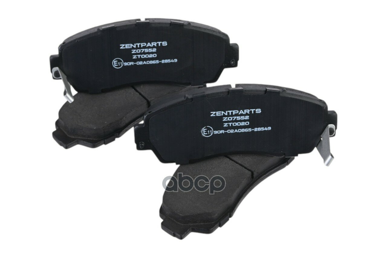 Колодки дисковые передние! Honda CR-V III 2.0i-VTEC/2.2i-CTDi 07> ZENTPARTS арт. Z07552