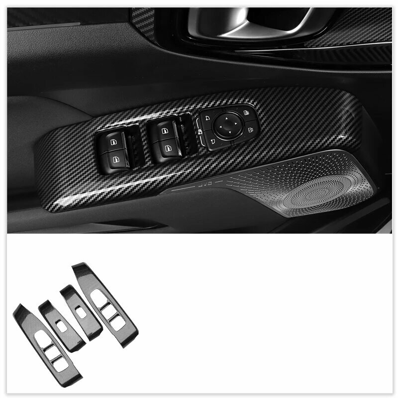 Для Haval H3 2024 2025 автомобильный Стайлинг, центральная панель управления, декоративная рамка из углеродного волокна, защитная нашивка, автоаксессуары option 2-4pcs