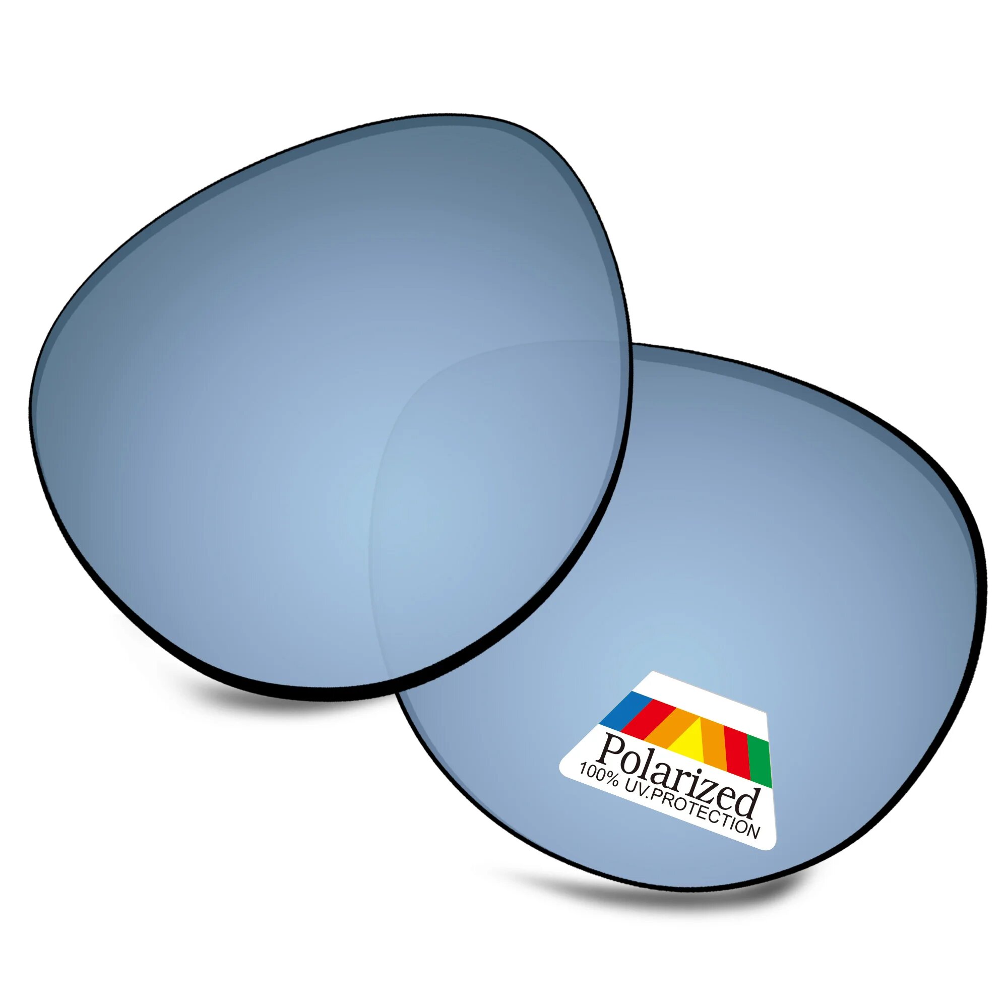 Сменные поляризационные линзы Bwake для Ray-Ban Meta Headliner Water Blue