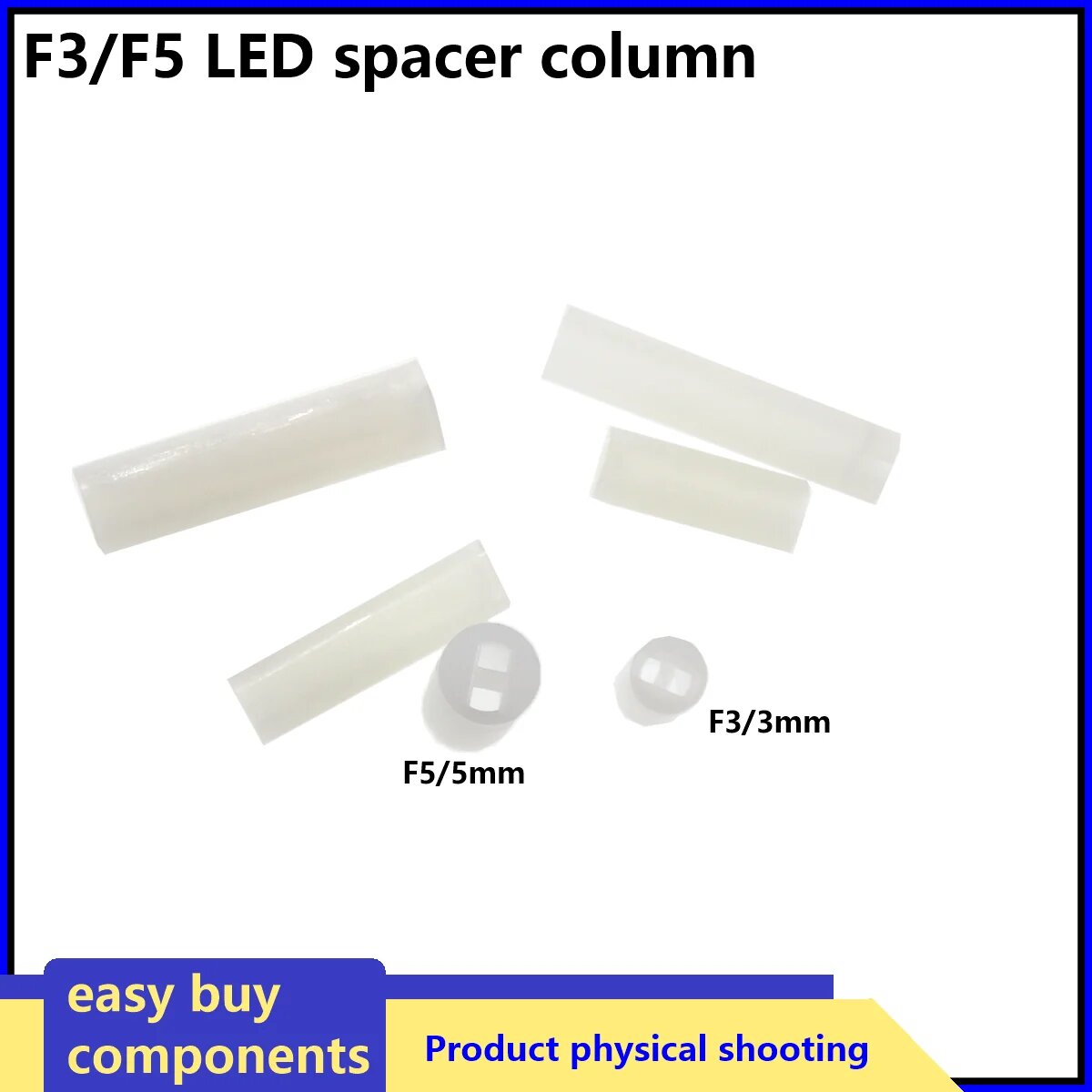 Светодиоды F3X4mm 100шт, цвет F3X4mm