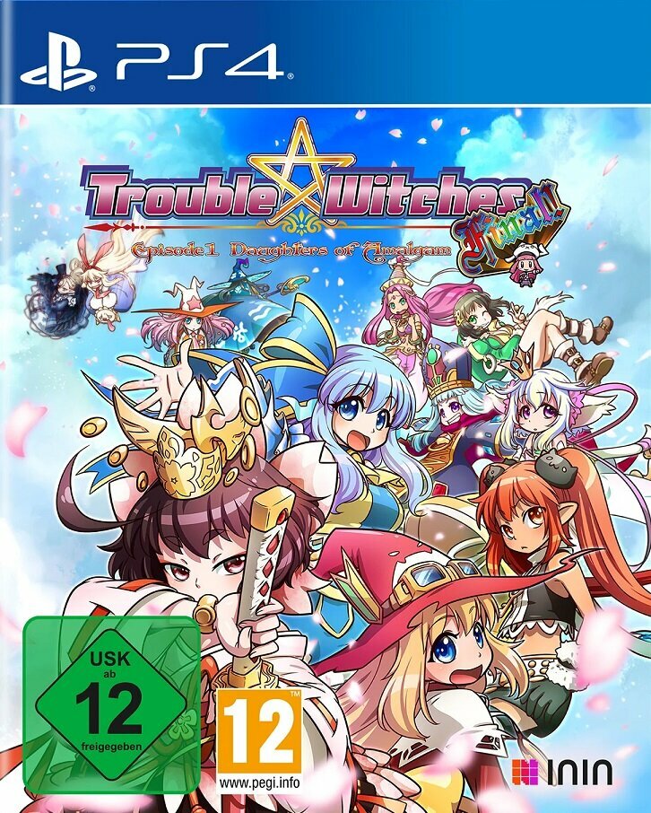 Trouble Witches Final: Episode 1 Daughters of Amalgam (Limited Edition) для PS4