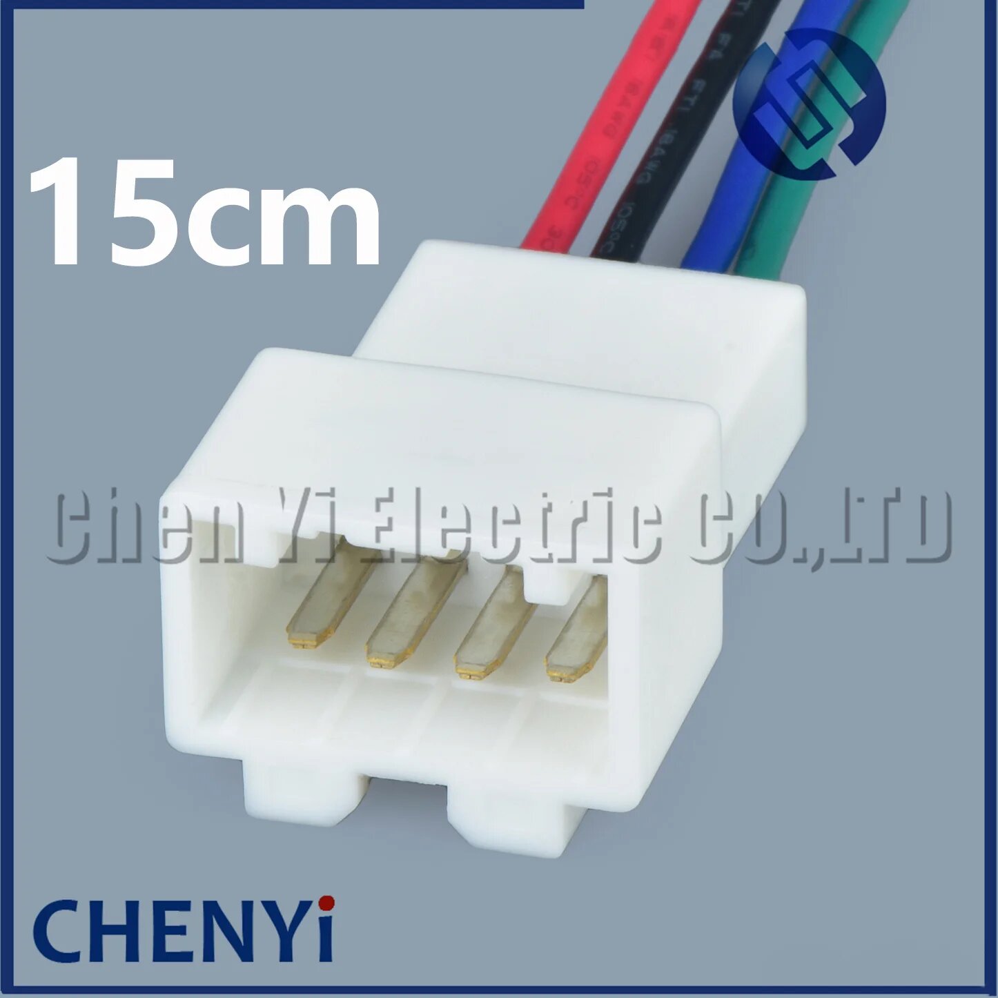 4-контактный разъем для авто, 15см, male with wires