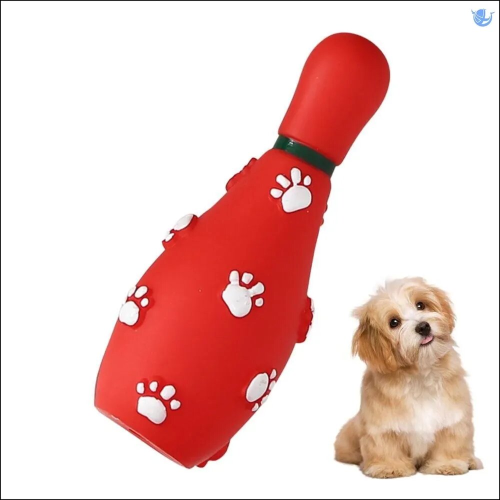 Эксклюзивный интерактивный аксессуар для питомцев, Бобёр, оснащенный резиновым блоком для жевания, звуковым сигналом и пушистым хвостом, рекомендован щенкам и взрослым собакам малых и средних размеров