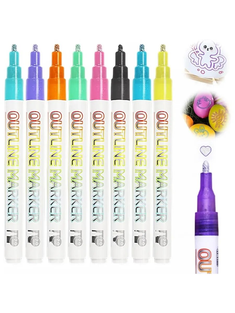 Двухстрочный маркер, DIY-рисование, издание 2026 года