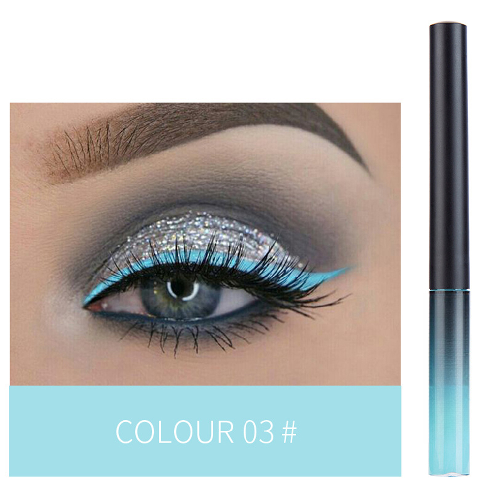 12-цветная матовая жидкая подводка для глаз Долговечная тушь для век без размазывания