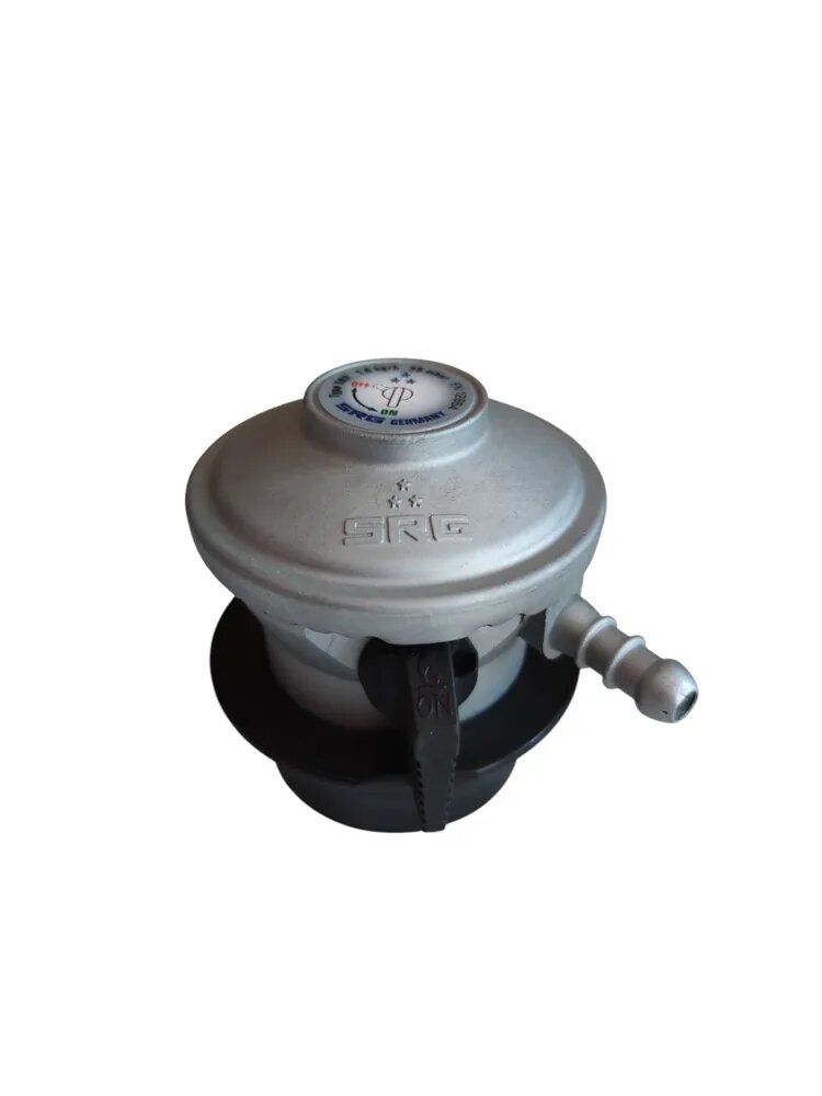 Регулятор низкого давления Jumbo 30 мбар 1.6кг. с ограничением потока газа при обрыве шланга. тип 592 Немецкий аналог Балтика, РДСГ2-1.2 (арт. 592-2)