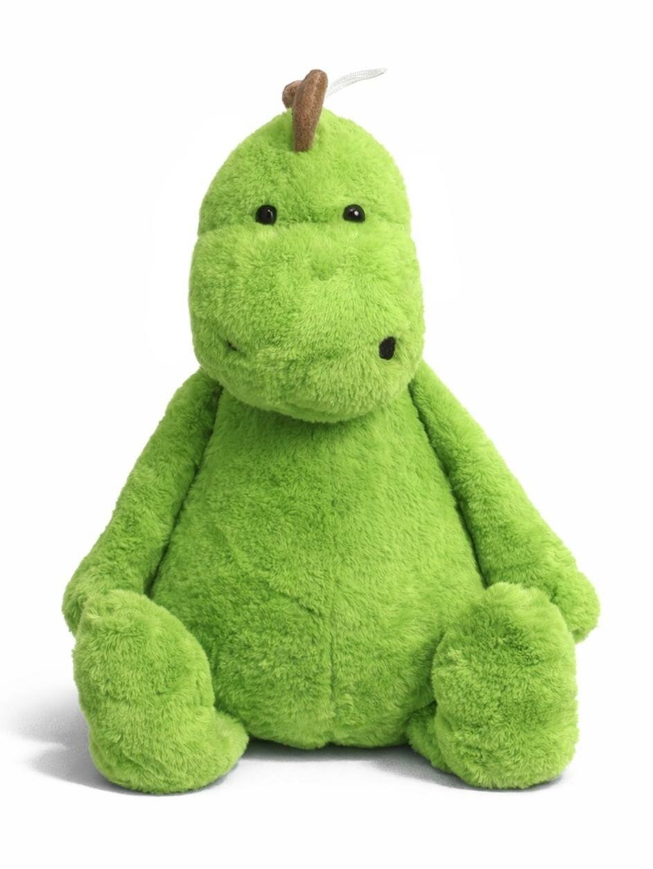 Мягкая игрушка "Динозаврик", 43 см, полиэстер/синтепон, зеленый