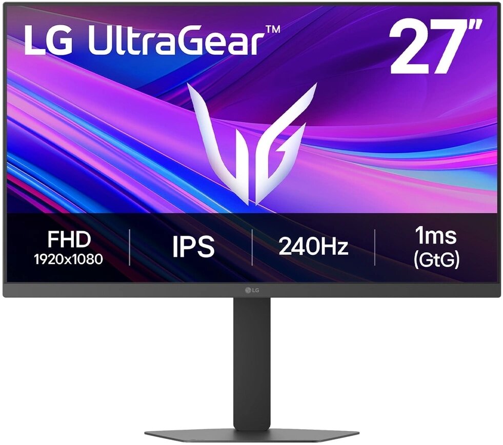 Монитор LG 27" UltraGear 27G440A-B черный IPS LED 16:9 HDMI матовая HAS Piv 1000:1 400cd 178гр/178гр 1920x1080 240Hz FreeSync Premium DP FHD 6.5кг