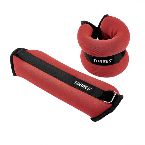 Утяжелители универсальные Torres PL60182, 2 кг (пара)