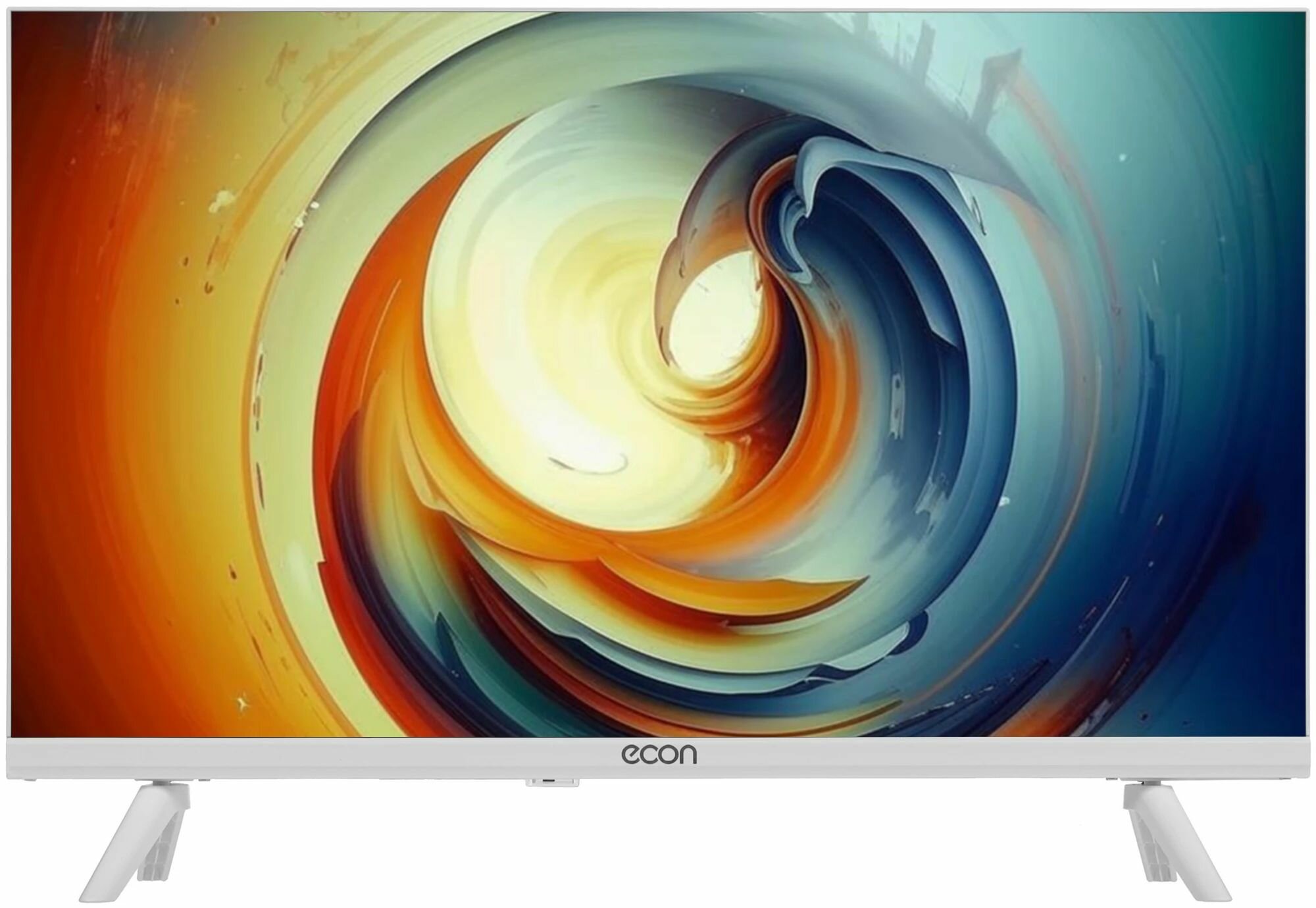 Телевизор ECON EX-24HS002W, белый, 24"