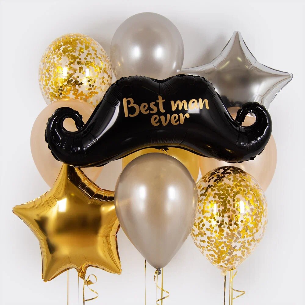 Набор шаров "Best man!"