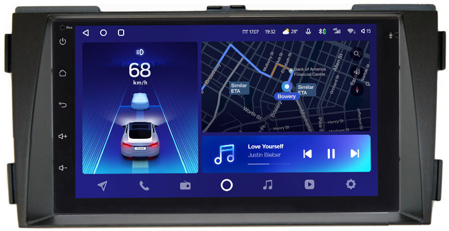 Штатная магнитола Hyundai Sonata V (NF) 2008-2010 Teyes CC2 PLUS 4/64 7" RP-HDSNC-103 Android 10 (4G-SIM, DSP)