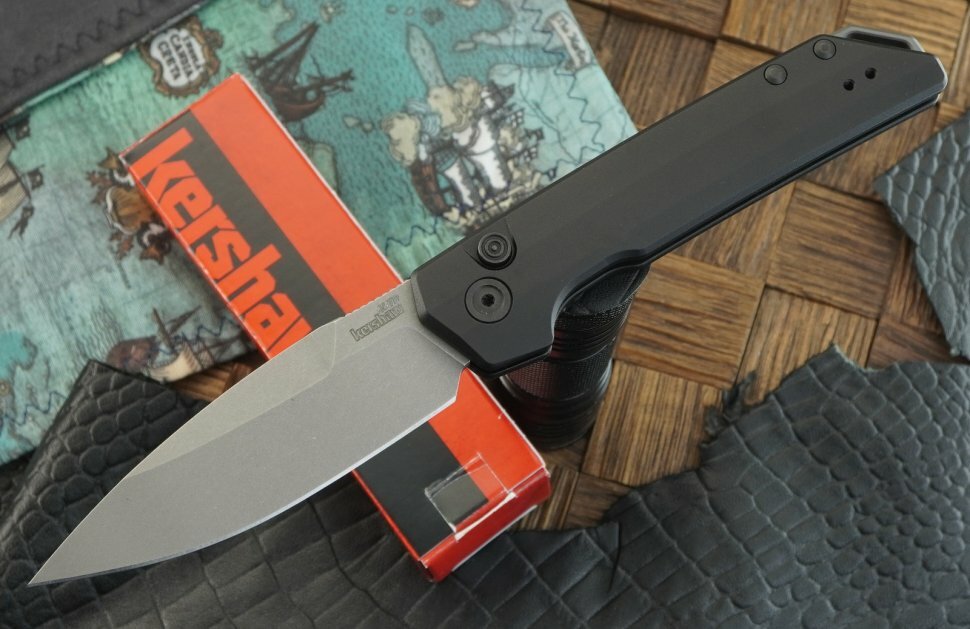 Автоматический складной нож Kershaw Launch Iridium