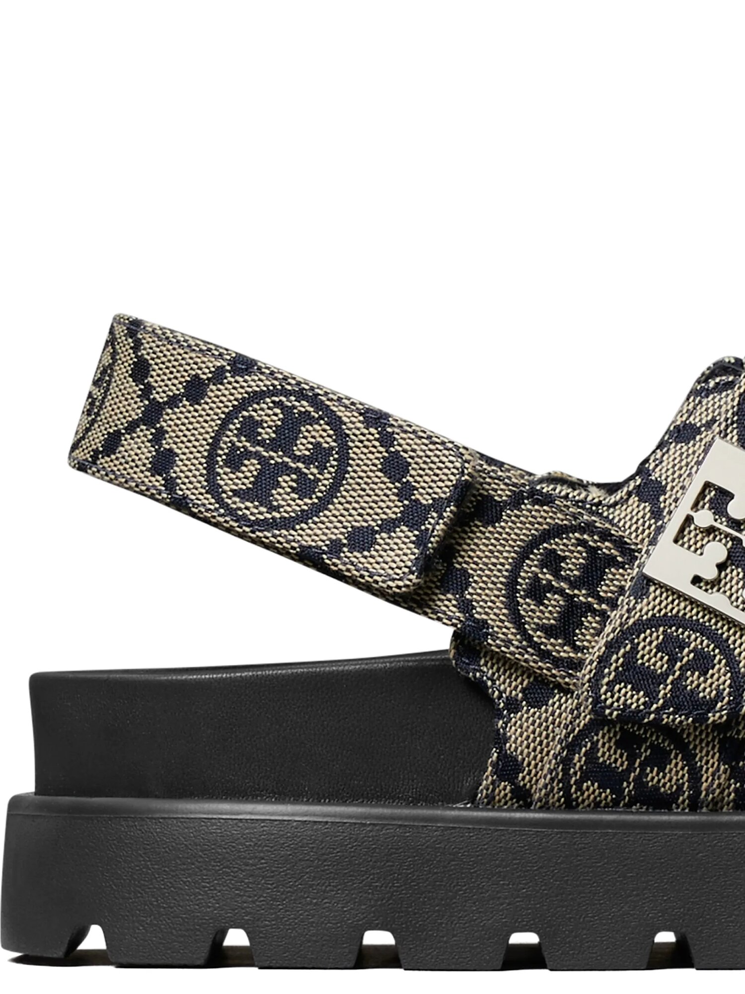 Сандалии Tory Burch T Monogram Mellow, размер 8.5 — фото 1