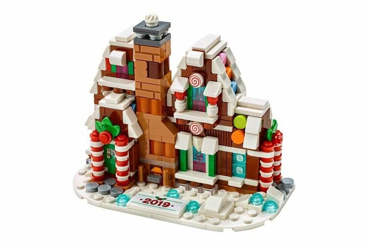 Конструктор унисекс LEGO 40337 праздничный лимитированный мини-домик из пряников, 499 деталей