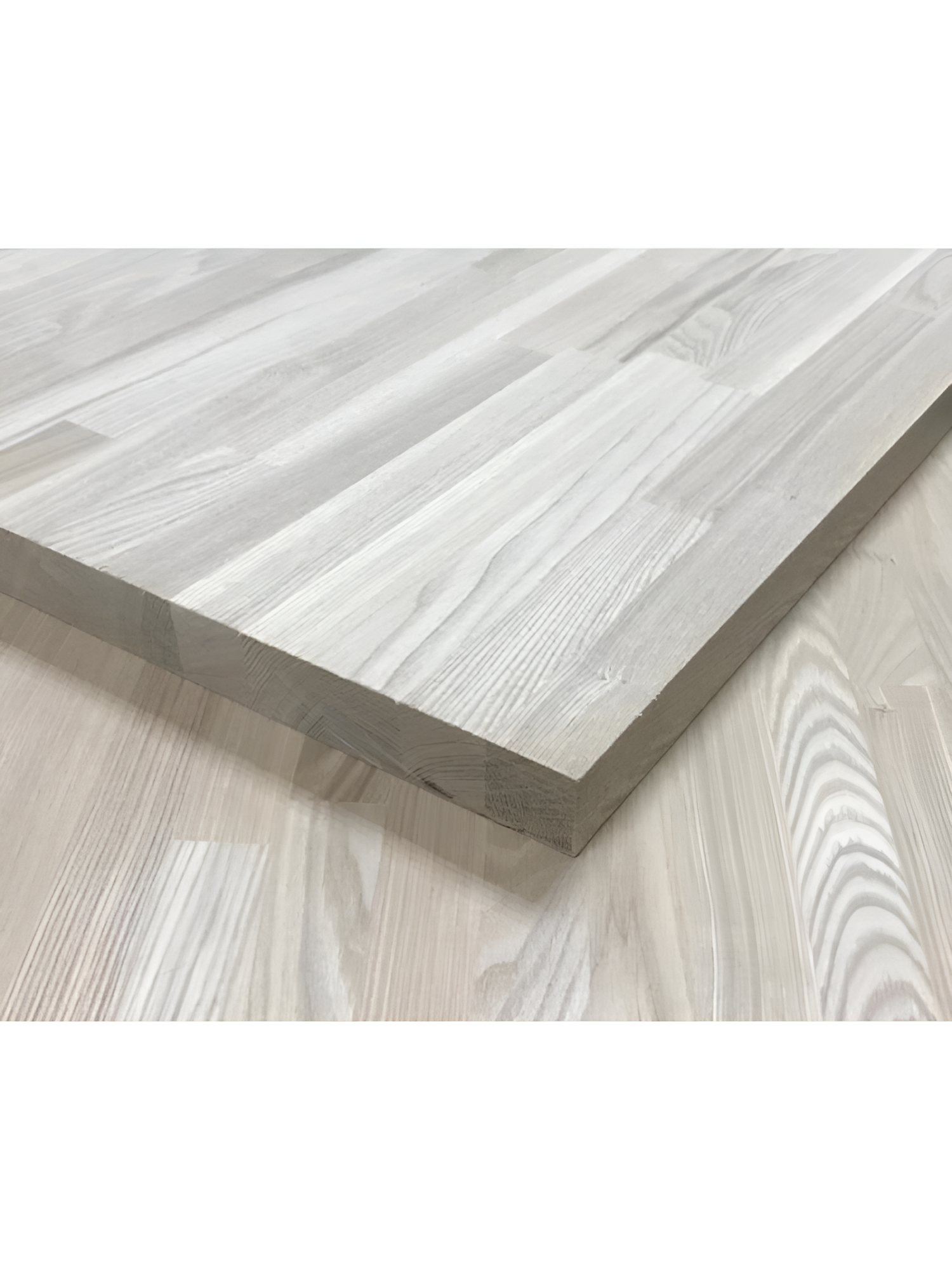 Обрезная доска Ясень Сращенный толщина 40мм Размер 500х1100х40