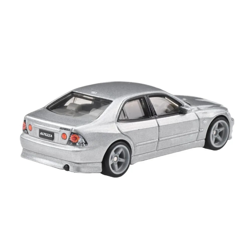Машинка Hot Wheels Premium Car Culture '98 Toyota Altezza, масштаб 1:64, серебристый — фото 1